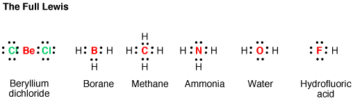 Hf Lewis Dot Structure