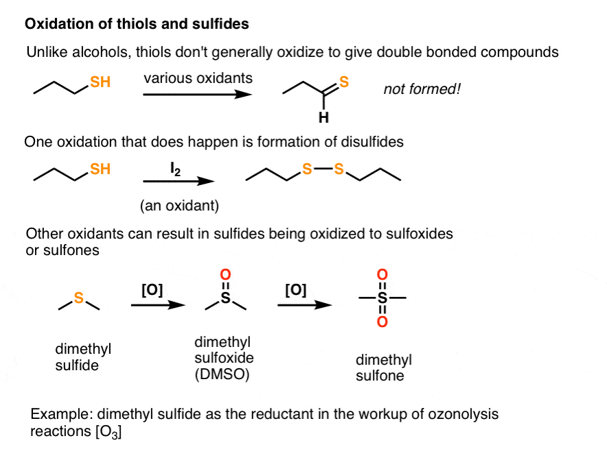Thiols And Thioethers — Master Organic Chemistry
